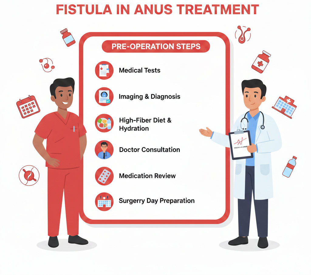 Pre-Operation Guide for Fistula in Anus Treatment